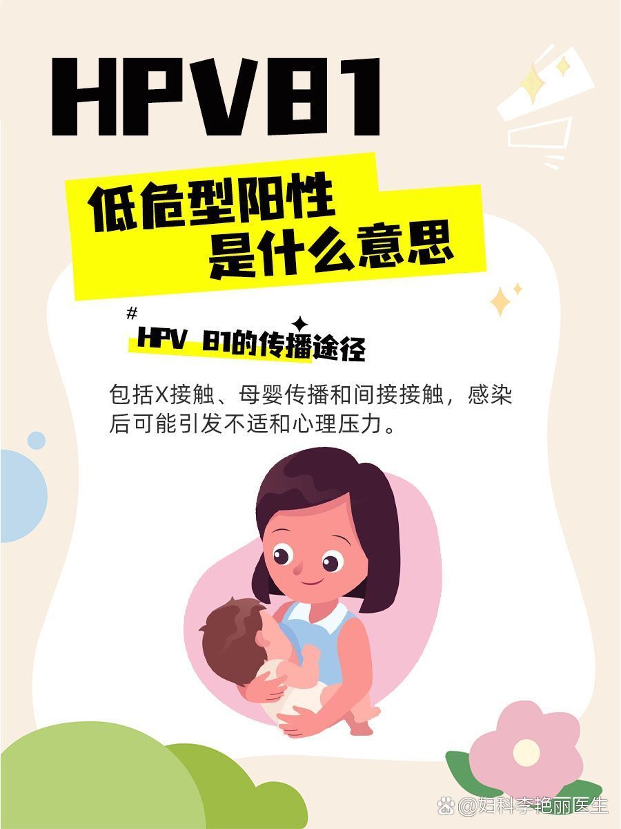[疑问]指标解读低危型HPV81阳性，你知道什么意思吗？
