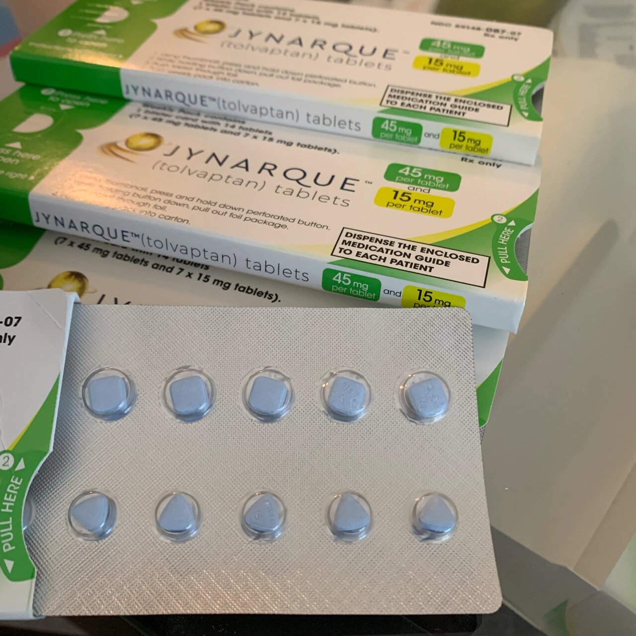 多囊肾特效药Jynarque托伐普坦