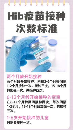 Hib疫苗打几次合适？