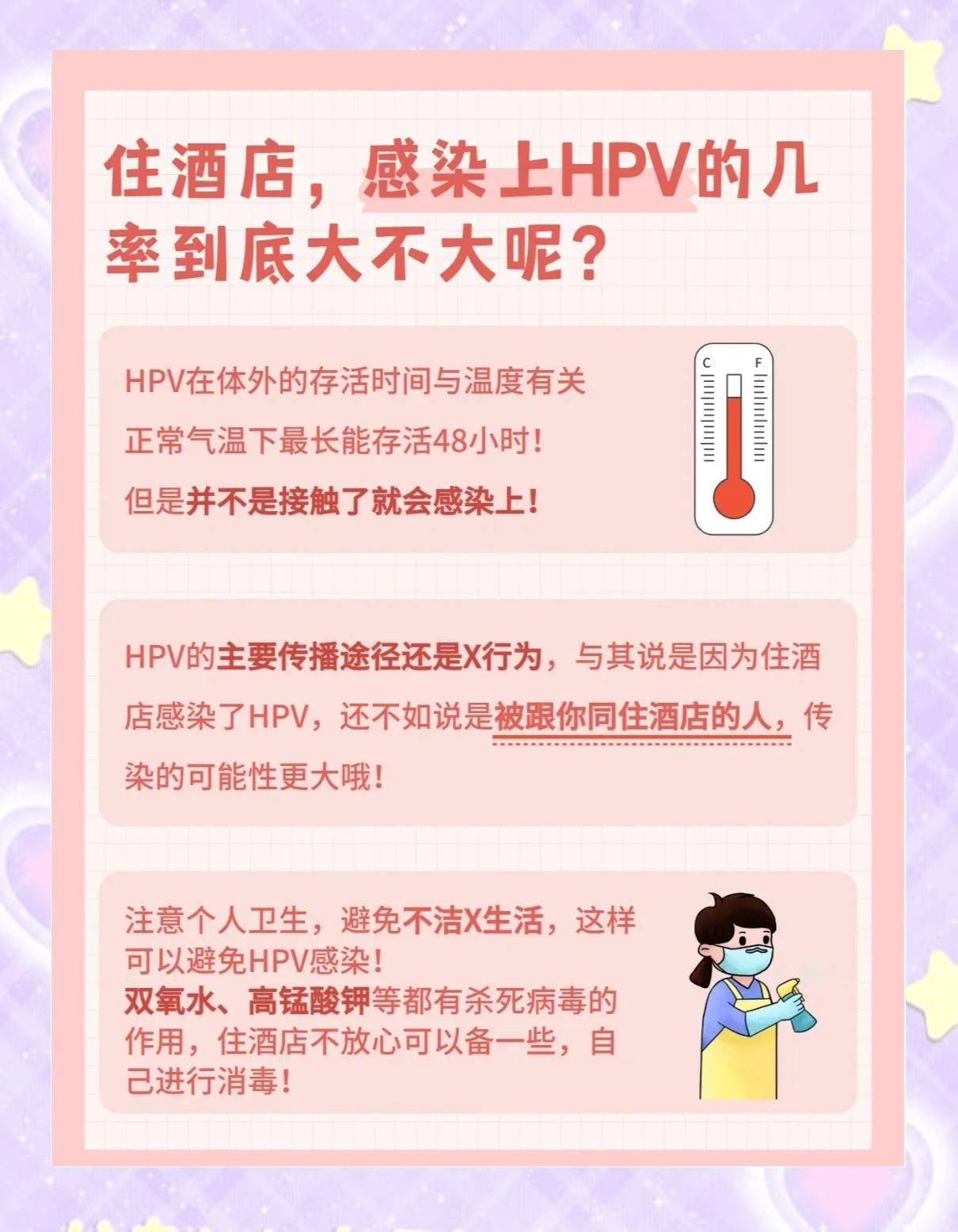 住酒店怕HPV？