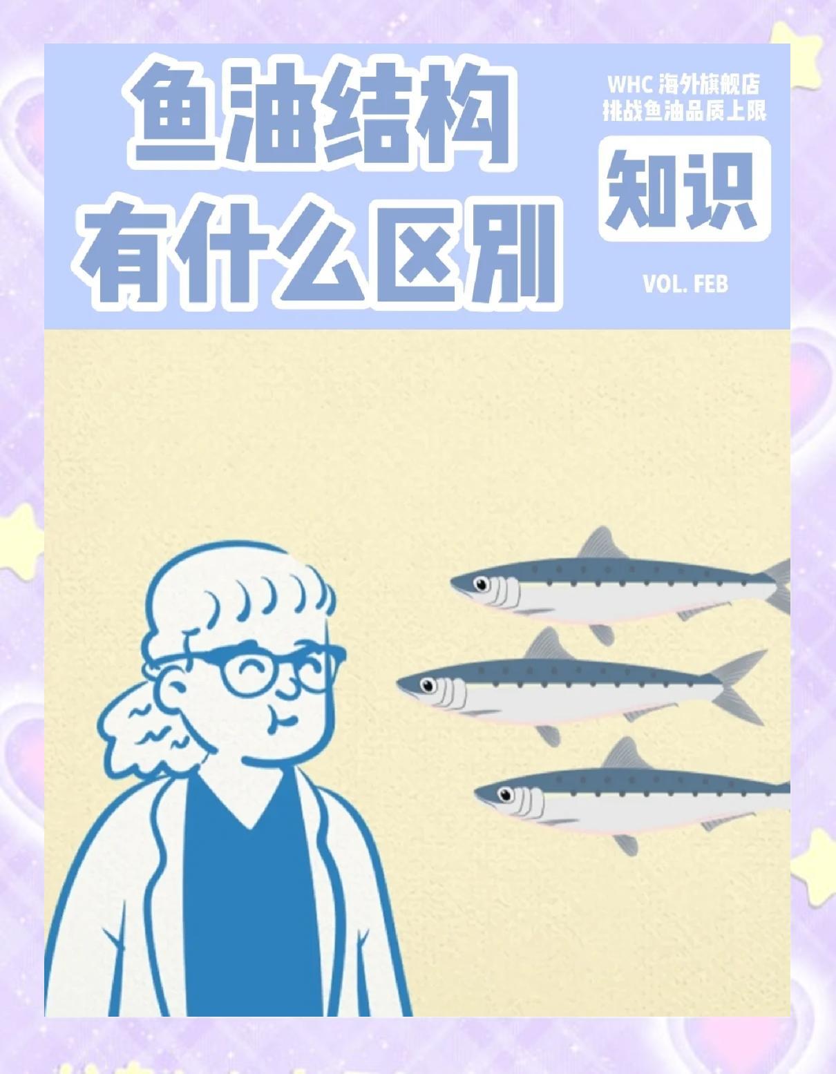 鱼油TG、EE、rTG三种结构区别详解